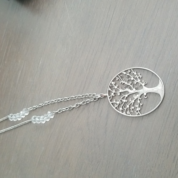 Jewelry | Tree Medallion Necklace | Poshmark